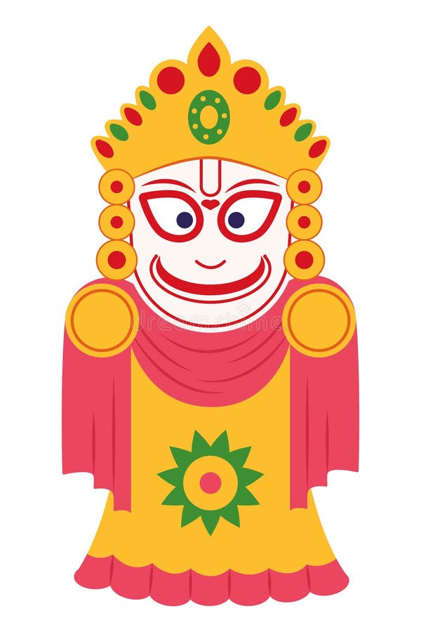 Festival India Subhadra De Ratha Yatra Ilustración del Vector ...