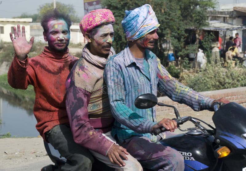 Festival Indou Inde De Holi Photo éditorial - Image of fête, inde: 22889801