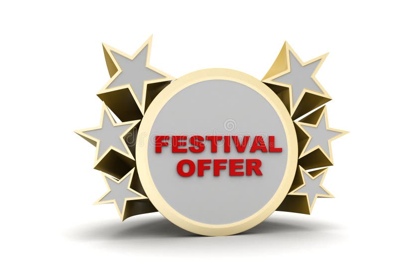 Festival Offer Banner Stock Illustration - Image: 57235501