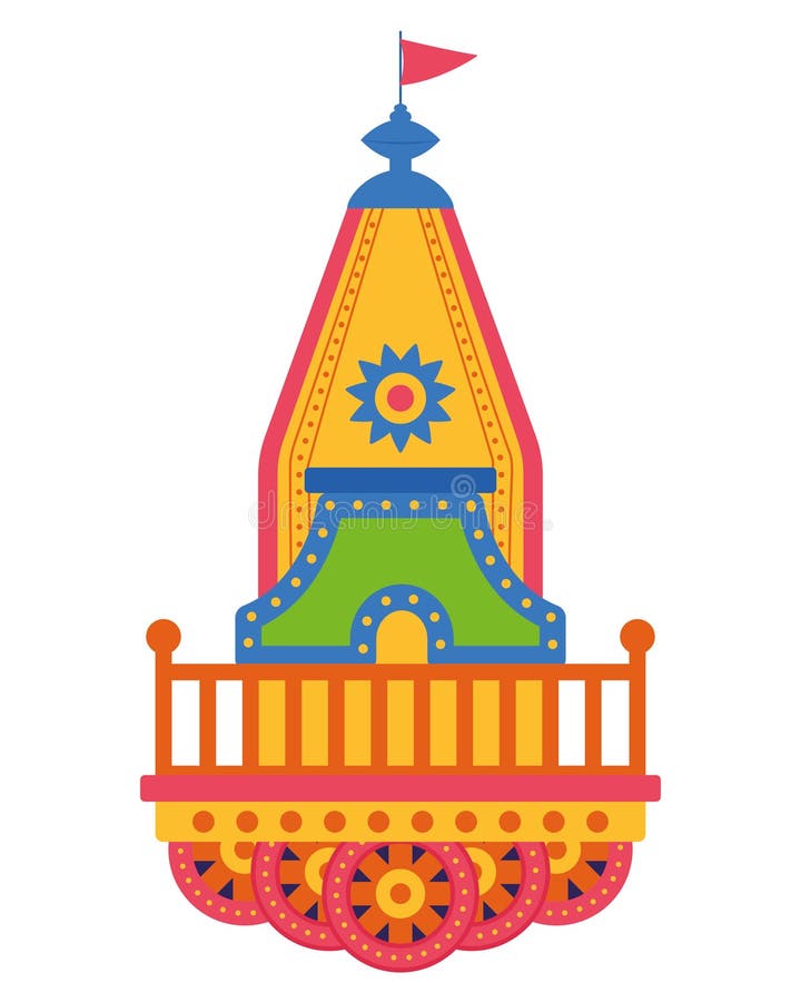 Ratha-yatra Festival of Lord Jagannatha, Balabhadra and Subhadra during ...