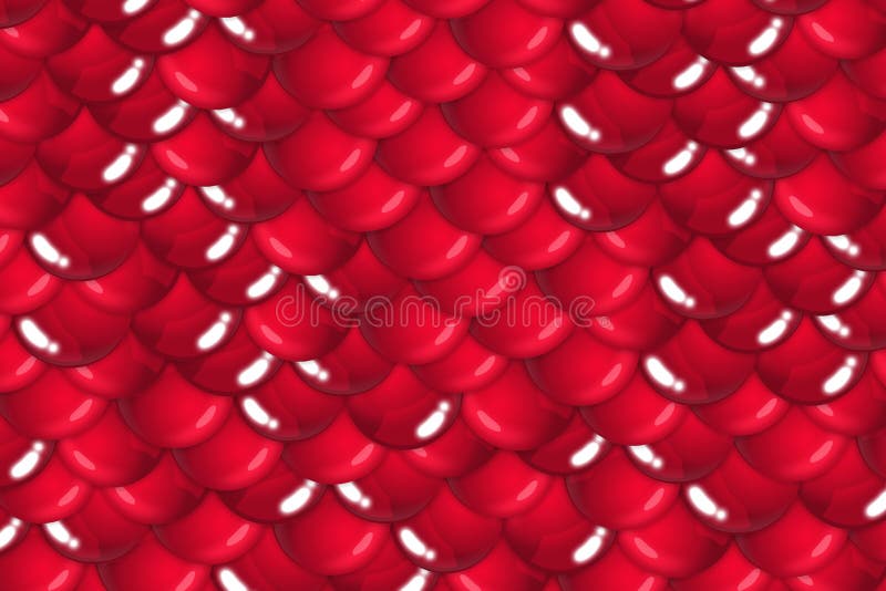Festival Red Scales Holiday Design Stock Illustration - Illustration of ...