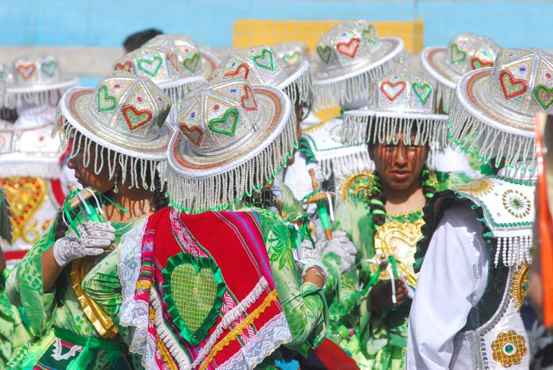 PERU, Dancer in Carnaval Festival of the Virgen De La Candelaria Puno ...