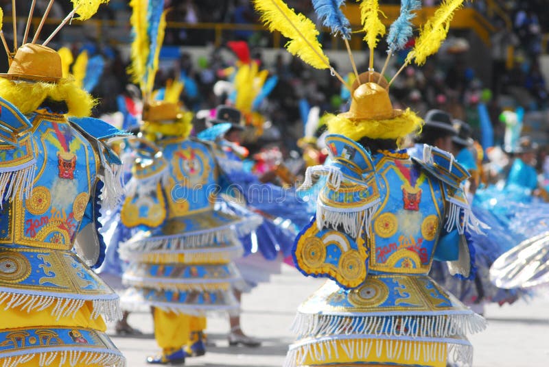 The Festival of the Virgin of Candelaria in Puno Peru Editorial Image ...