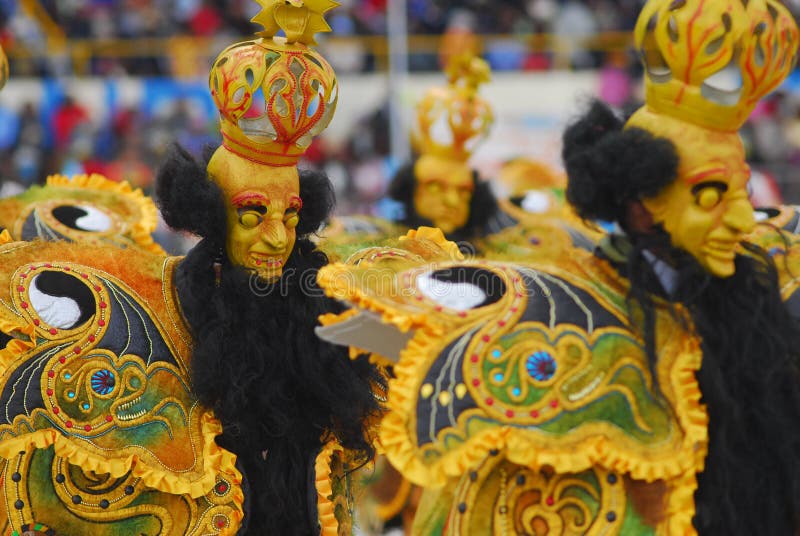 The Festival of the Virgin of Candelaria in Puno Peru Editorial Stock ...
