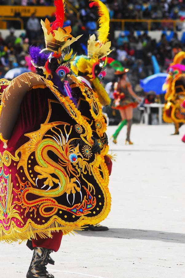 The Festival of the Virgin of Candelaria in Puno Peru Editorial Image ...