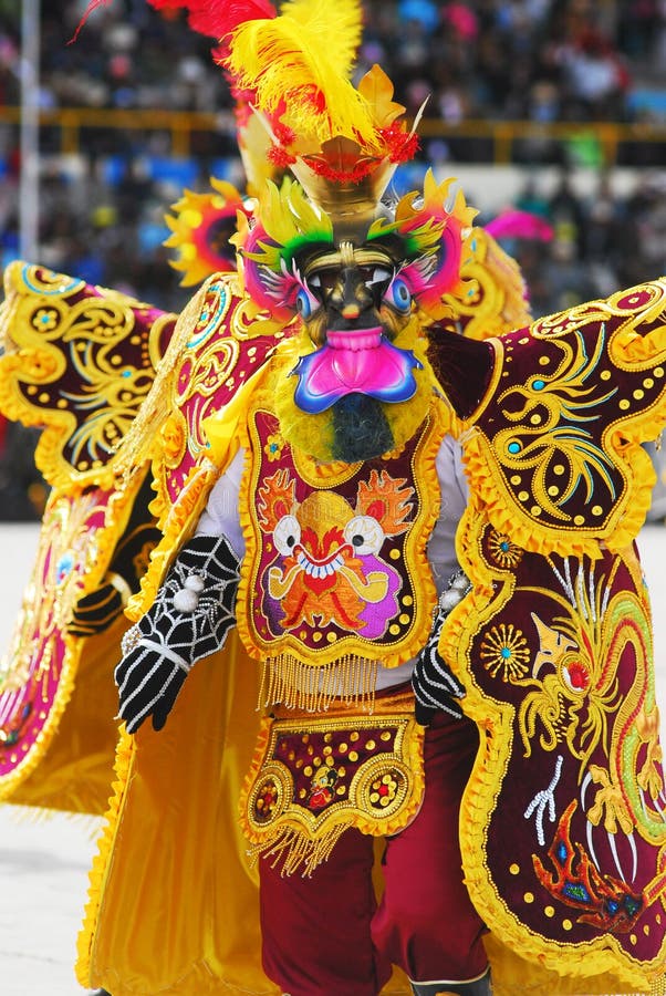 The Festival of the Virgin of Candelaria in Puno Peru Editorial Stock ...