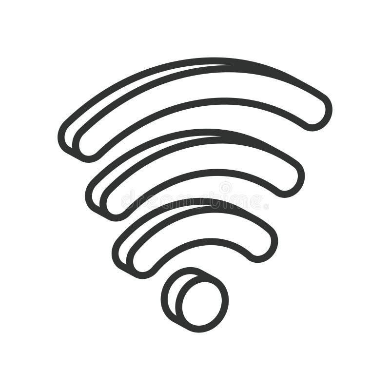 Wifi Internet Signal Connection Stock Illustrations – 57,502 Wifi ...