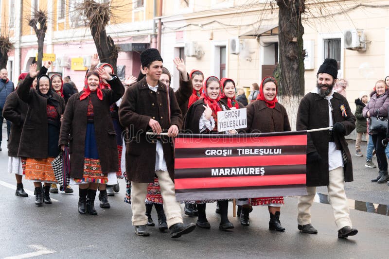 The Festival of Winter Customs in Romania Editorial Stock Photo - Image ...