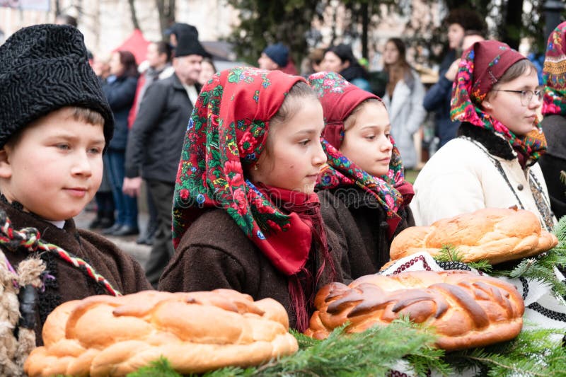 The Festival of Winter Customs in Romania Editorial Photo - Image of ...