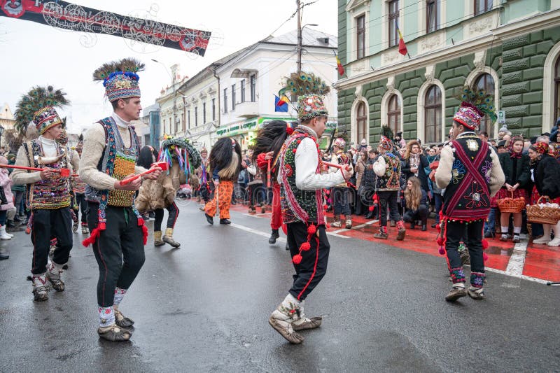 The Festival of Winter Customs in Romania Editorial Stock Photo - Image ...