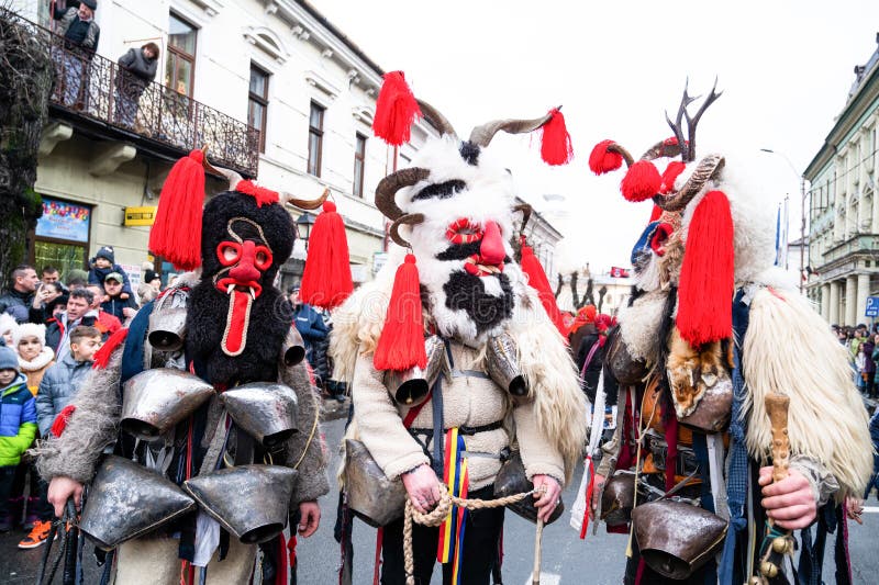 The Festival of Winter Customs in Romania Editorial Photography - Image ...