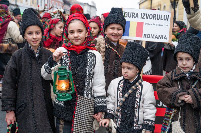 The Festival of Winter Customs in Romania Editorial Stock Photo - Image ...