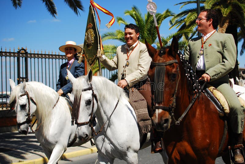 Romeria El Rocio Festival Spain Editorial Stock Photo - Image of ...