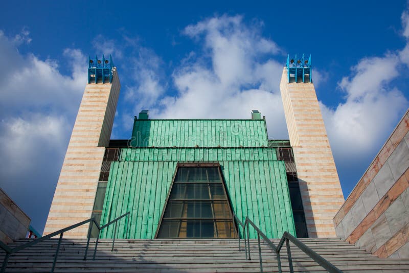 Festivals Palace, Santander Stock Photo - Image of landscape ...