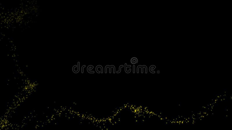 Festive Animated Frames, Sparkling Particles Stock Footage - Video of ...