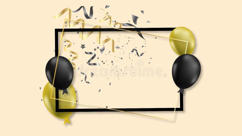 Festive Animated Horizontal Background Stock Footage - Video of ...