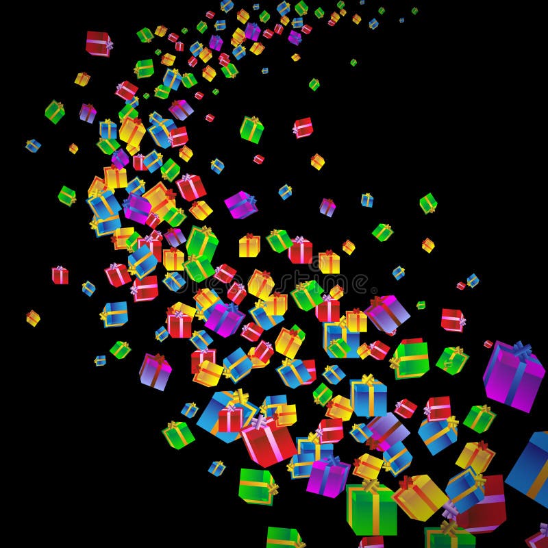 Festive background stock vector. Illustration of gift - 24244523