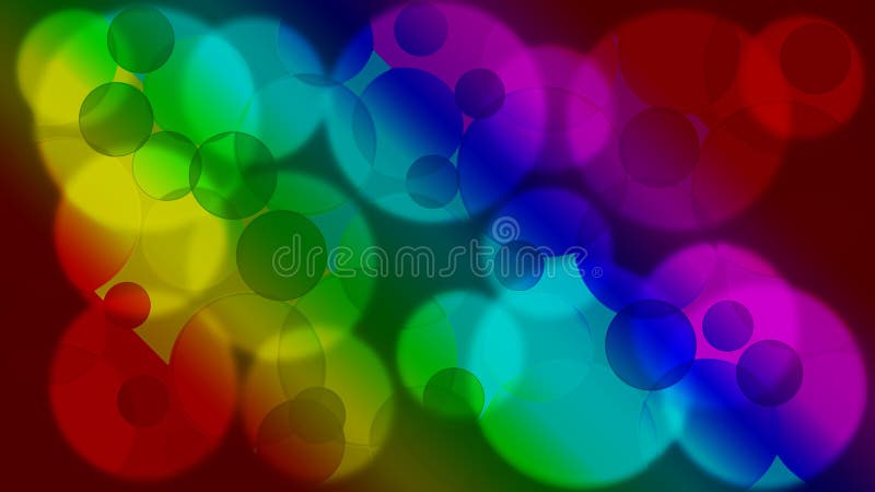 Festive Background with Defocused Lights. Color Bokeh Abstract Light ...