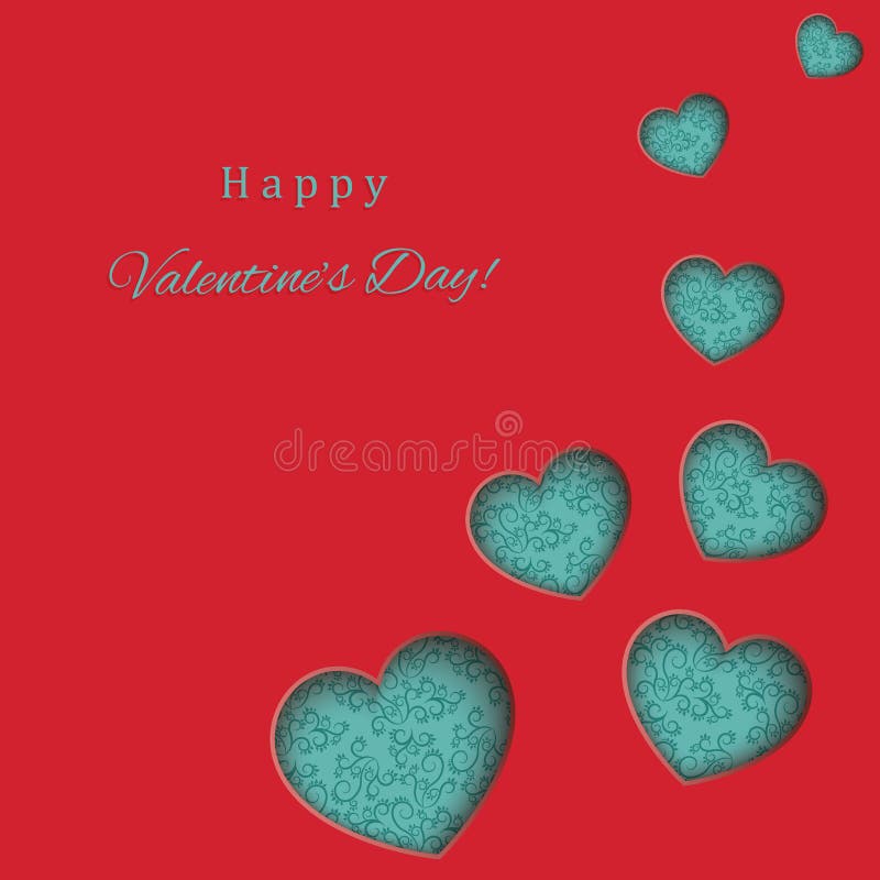 Festive Background with Heart Made of Glitters Stock Vector ...