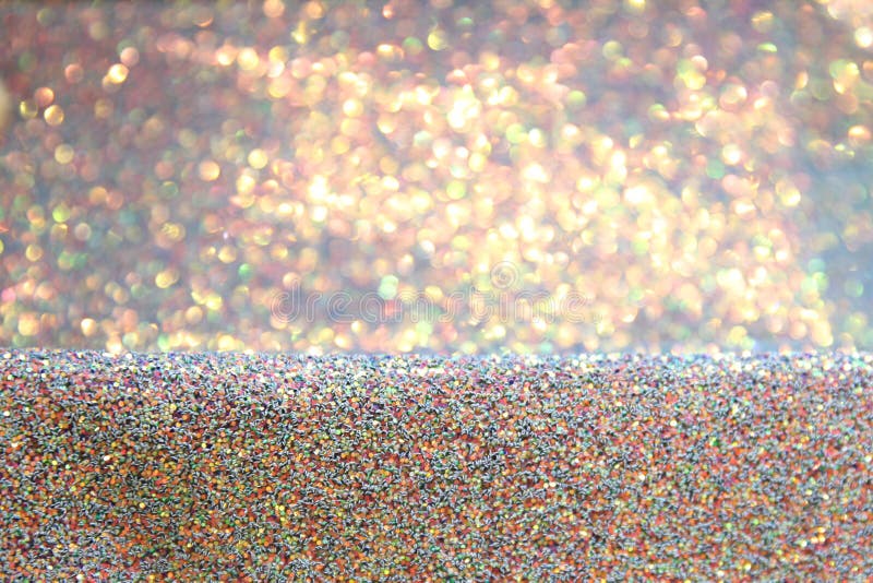 Festive Background Lights of Different Colors, Shimmering with All the ...