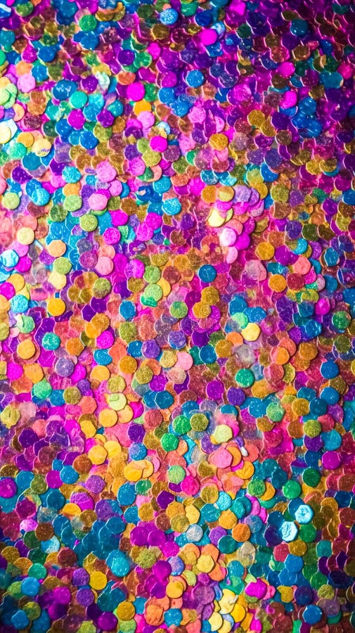 Festive Background with Small Decorative Circles, Generative AI. Stock ...