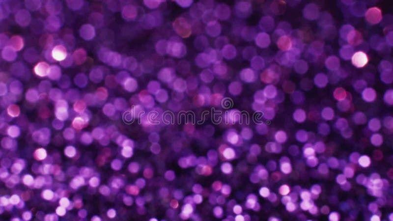 Festive Background Violet Shimmer Defocused Stock Video - Video of ...