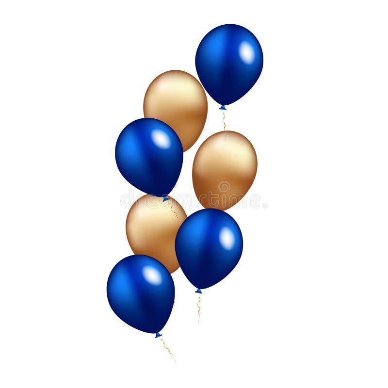 Festive Balloon Frame, Vector Illustration Stock Vector - Illustration ...