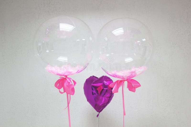 Festive Balloons. Beautiful Balloons Stock Image - Image of glass, love ...