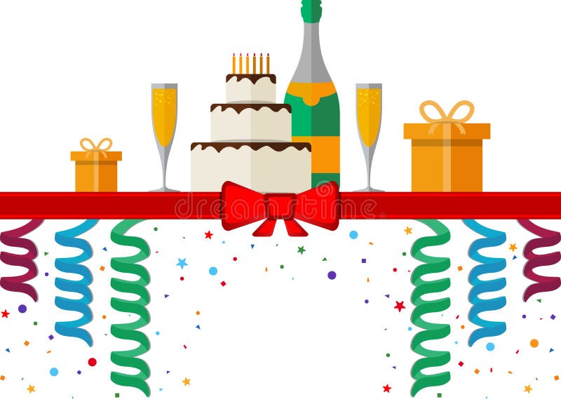 Festive banner stock vector. Illustration of congratulation - 80871087