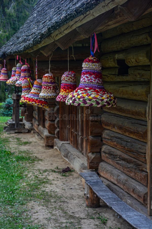 Festive Bells on Display in Exhibition Stock Image - Image of city ...