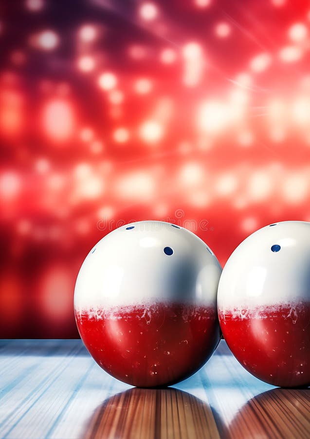 Festive Bowling Illustrations Elevating Your Bowling Party Stock ...