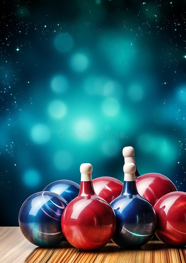 Festive Bowling Illustrations Sparking Joy in Every Frame Stock ...