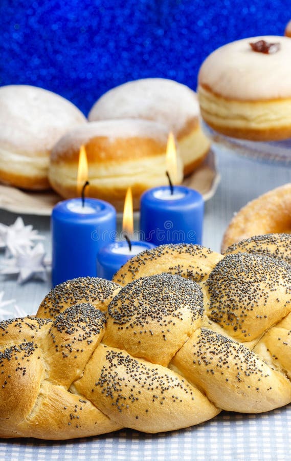 Festive bread stock photo. Image of fresh, hanukkah, bread - 39047398