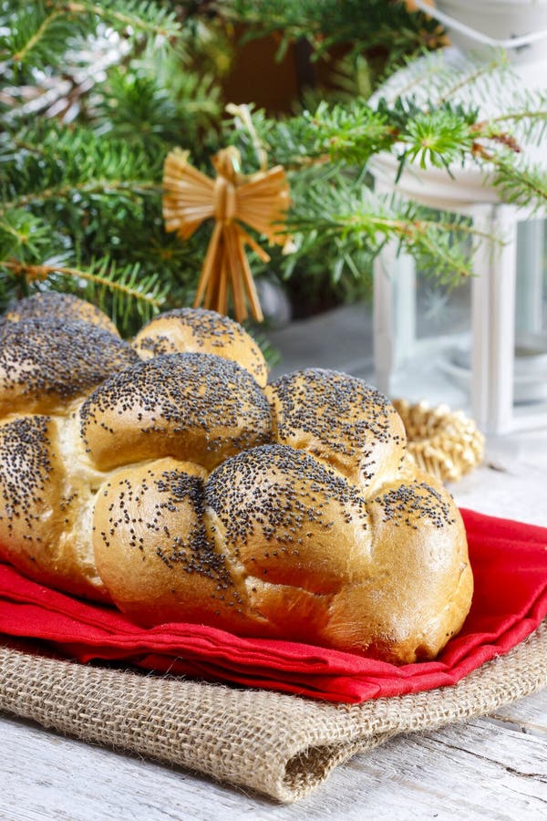 Festive bread stock image. Image of kozunak, decorative - 39263651