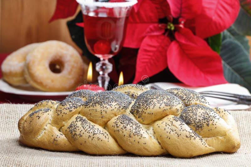 Festive bread stock photo. Image of green, hanukkah, festive - 39263736
