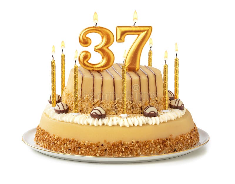 Happy 37th Birthday Cake Stock Photos - Free & Royalty-Free Stock ...