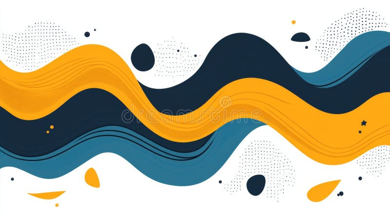 A Festive Celebration Design Illustrated in Line Art Stock Photo ...