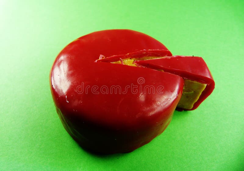 Festive Cheeses Wrapped in Wax Delicacy Stock Image - Image of coated ...