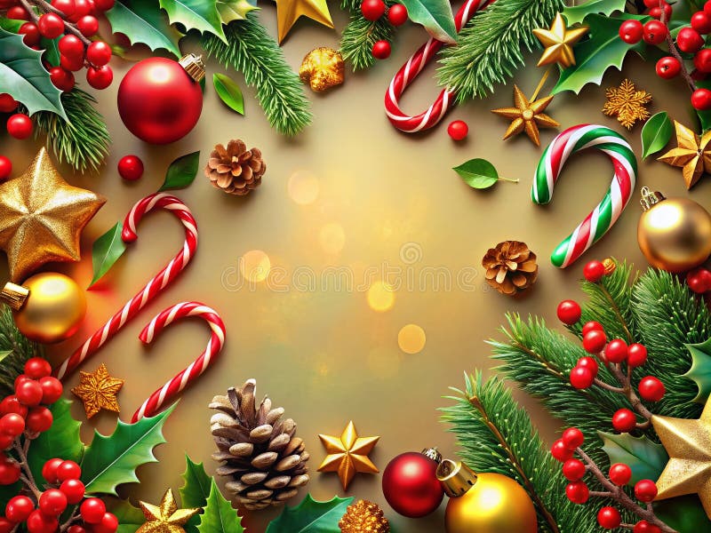Festive Christmas Design Elements Downloadable Borders Frames and ...