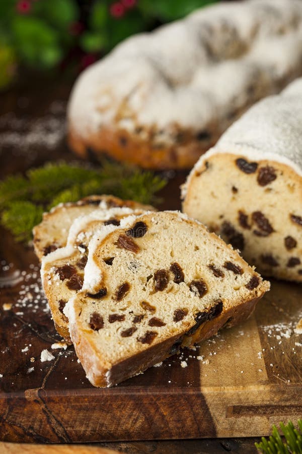 Stollen bread stock image. Image of cutting, fattening - 17474239