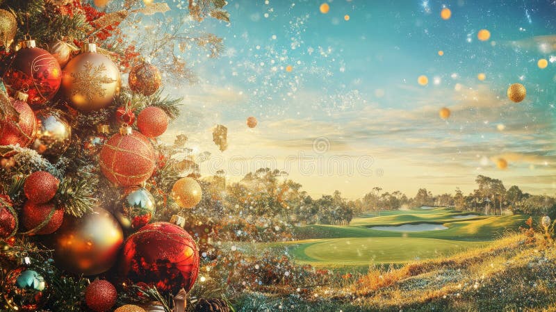 Christmas Golf Stock Illustrations – 2,321 Christmas Golf Stock ...