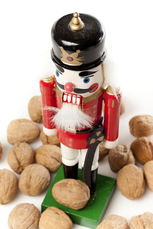 Festive Christmas NutCracker Stock Image - Image of antique, nutcracker ...