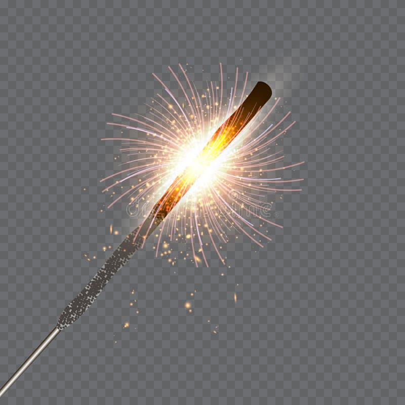 Sparkler Transparent Background Stock Illustrations – 1,362 Sparkler ...