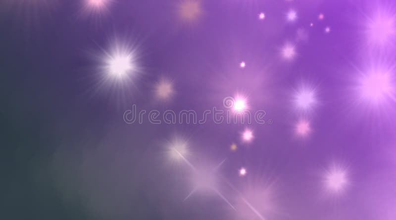 Festive Color Background with Shiny Abstract Stars Stock Illustration ...