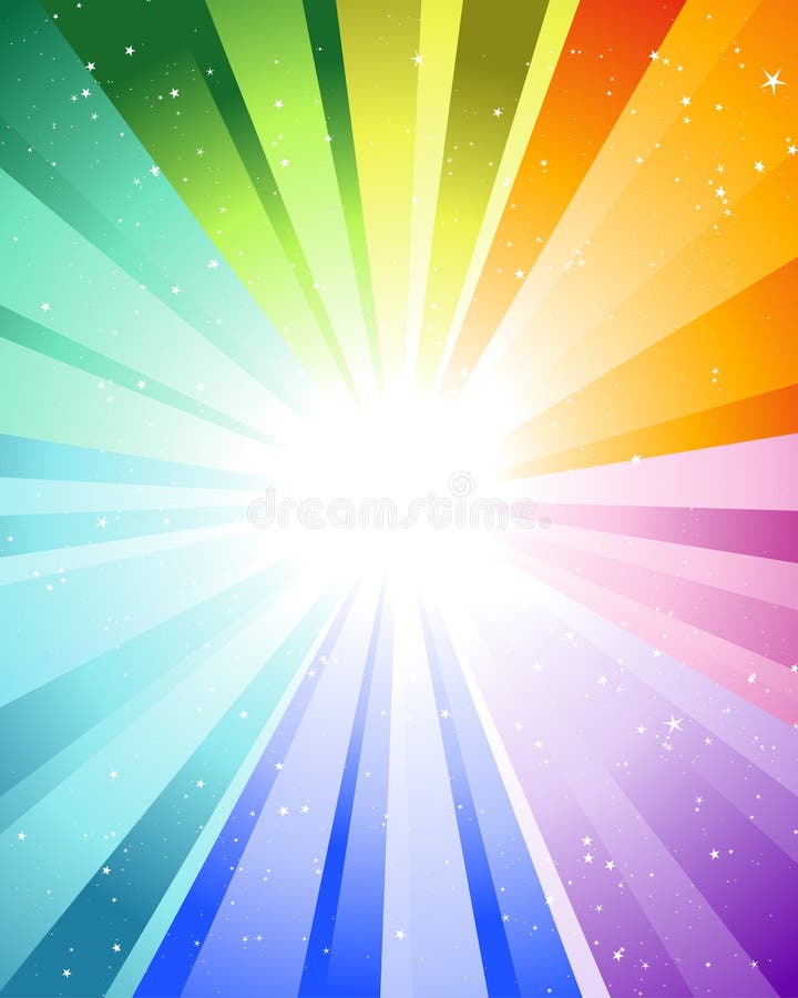 Festive color rays stock vector. Illustration of beams - 11358844