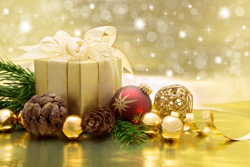 Festive Decorations stock image. Image of star, winter - 40613423