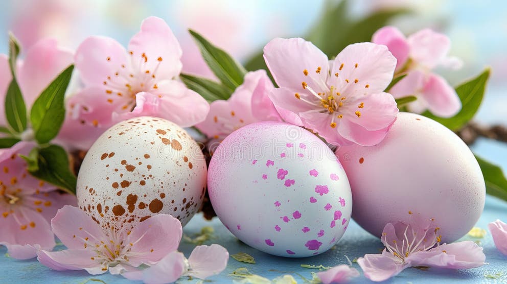 Festive Decorations Include Easter Eggs, Which are Often Depicted in ...