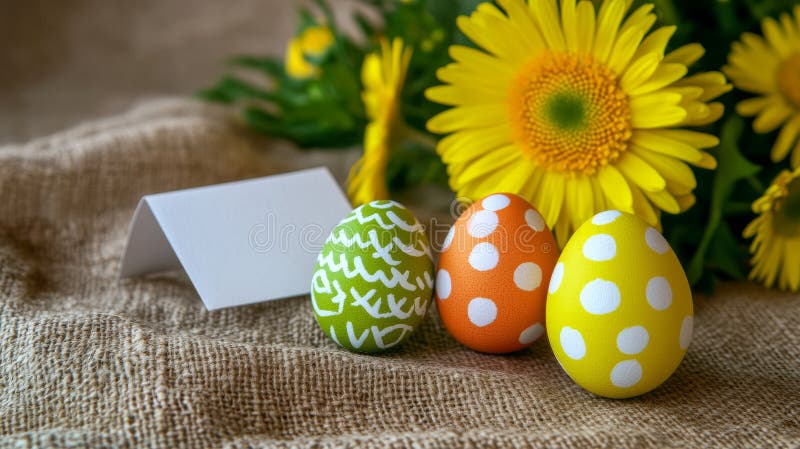 Festive Decorations Like Easter Eggs are Featured in Easter Eggs and ...