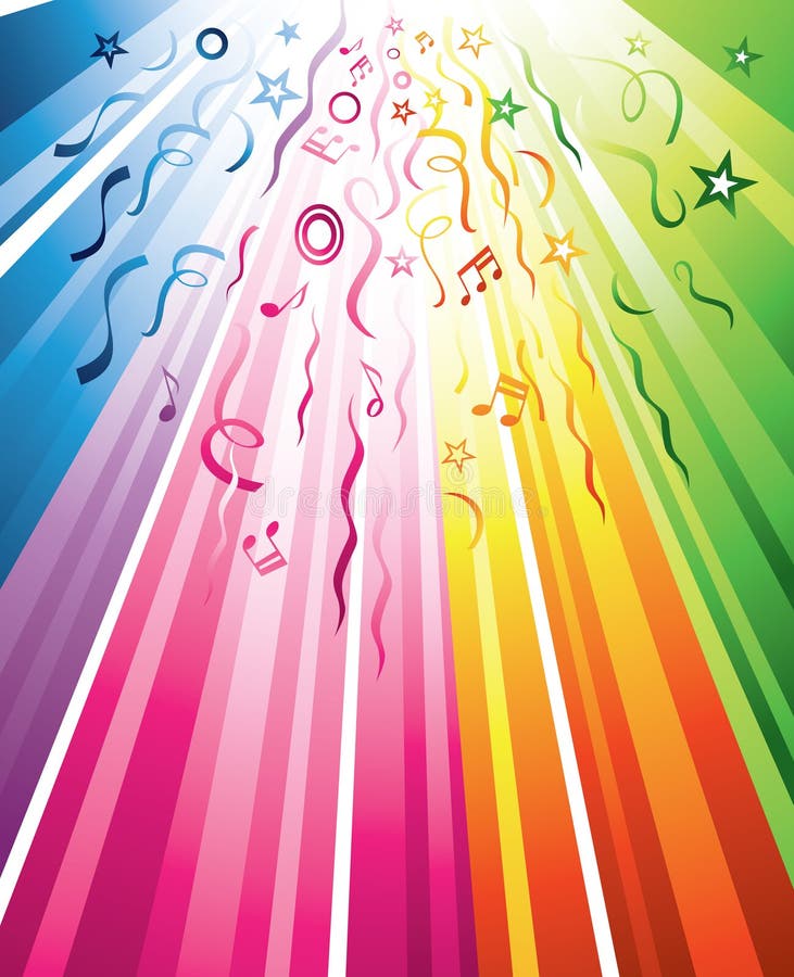 Festive Design stock vector. Illustration of colorful - 8081749