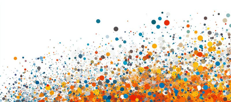 A Festive Design Element Featuring a White Background with an Abstract ...